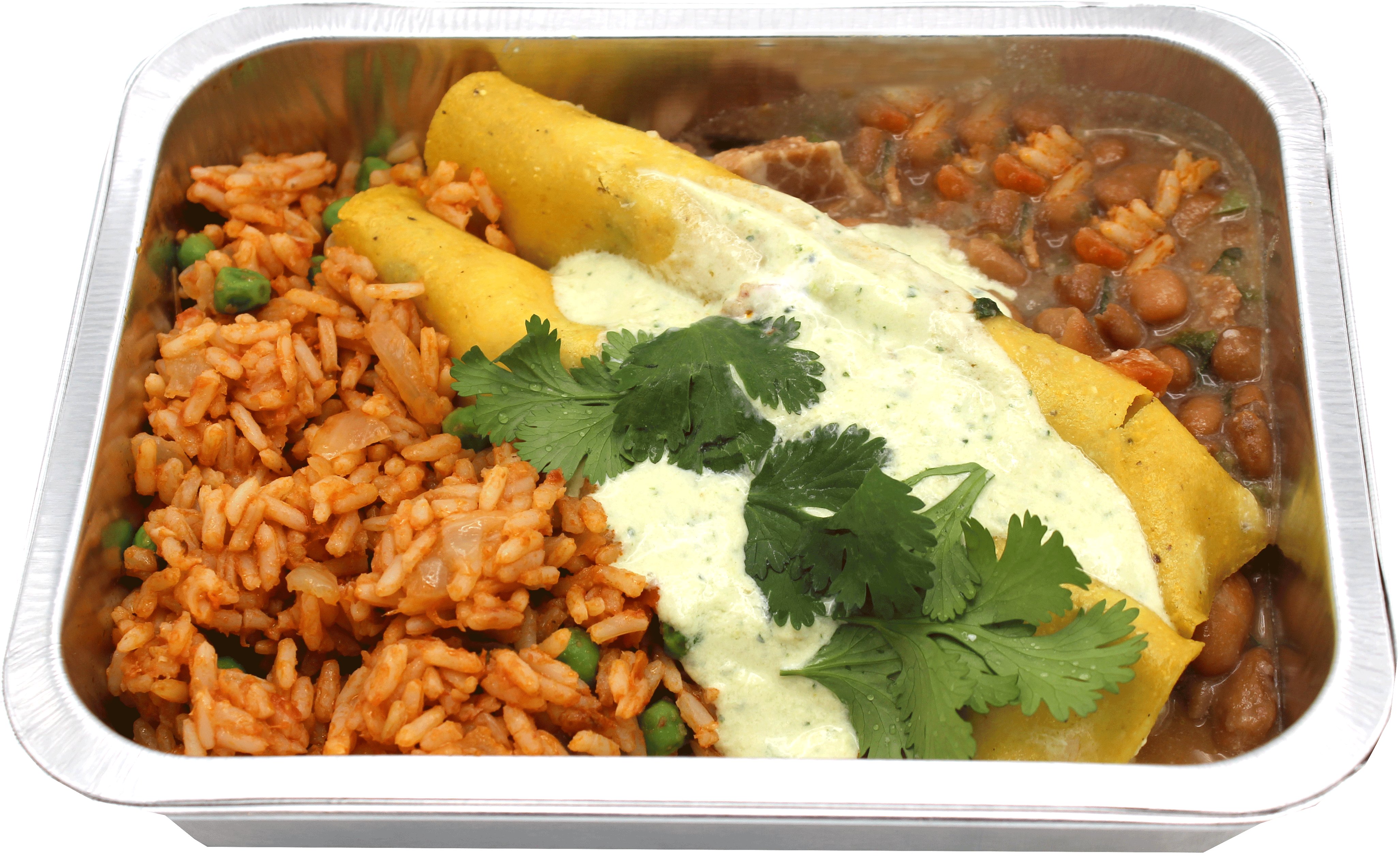 Central Market Chicken Poblano Enchilada Dinner for One - Shop at H-E-B