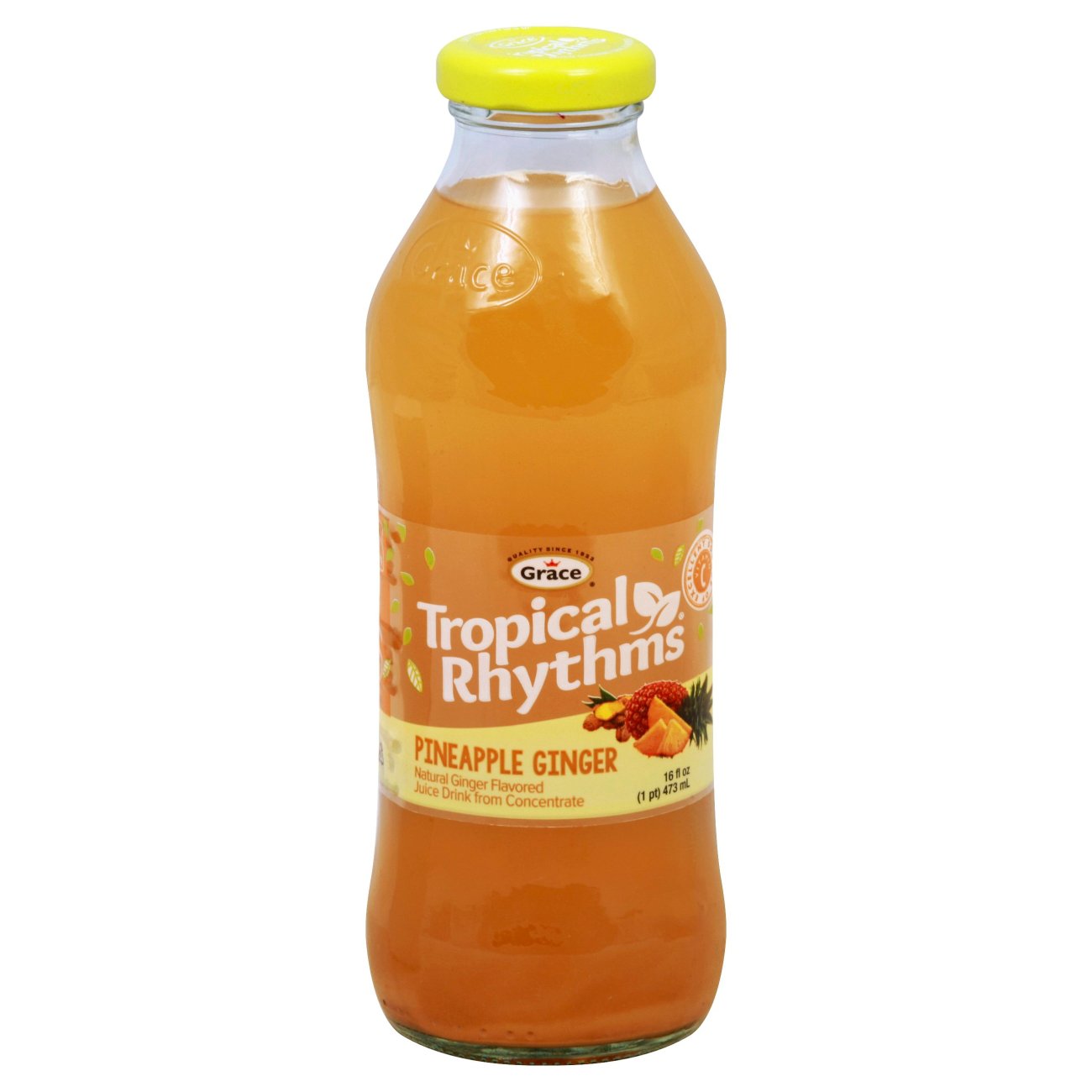 Grace Tropical Rhythms Pineapple Ginger Juice Drink - Shop Juice at H-E-B