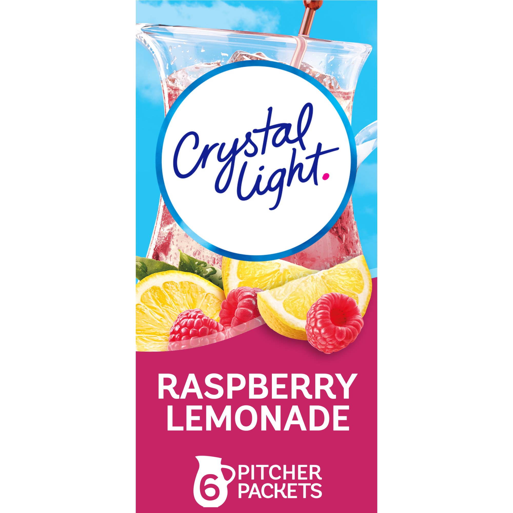 Crystal Light Raspberry Lemonade Drink Mix - Shop Mixes & flavor ...
