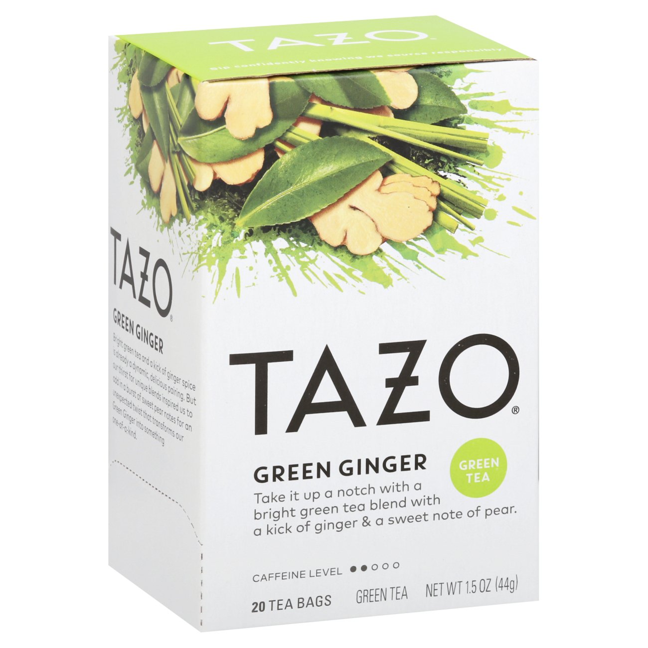 Tazo Green Ginger Green Tea Bags - Shop Tea at H-E-B