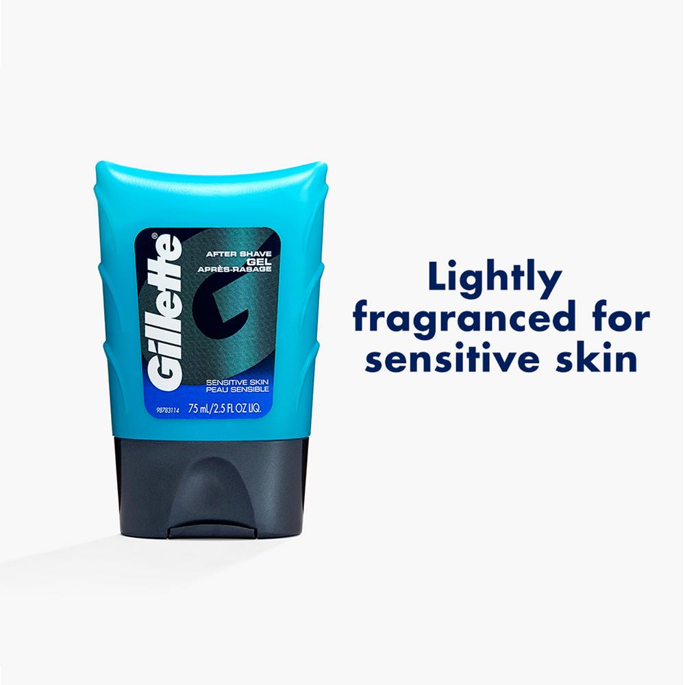 Gillette After Shave Gel - Sensitive Skin - Shop Aftershave at H-E-B Gillette After Shave Gel - Sensitive Skin - Shop Aftershave at H-E-B