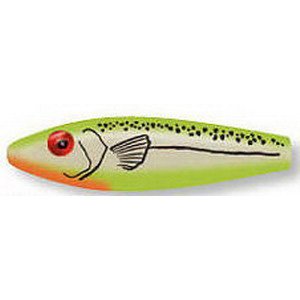 MirrOlure She-Dog Yellow/Pearl 4'' Lure - Shop Fishing at H-E-B