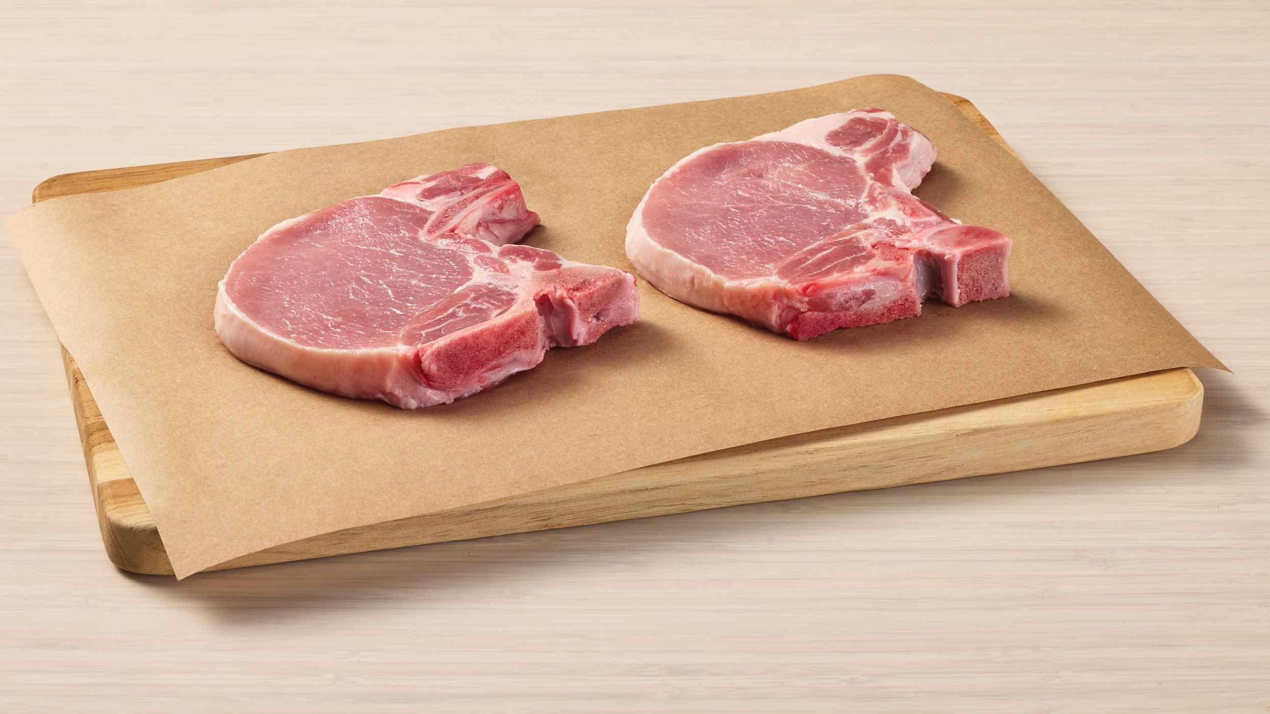 H-E-B Pork Center Loin Chops Bone-In Thick Value Pack - Shop Pork at H-E-B