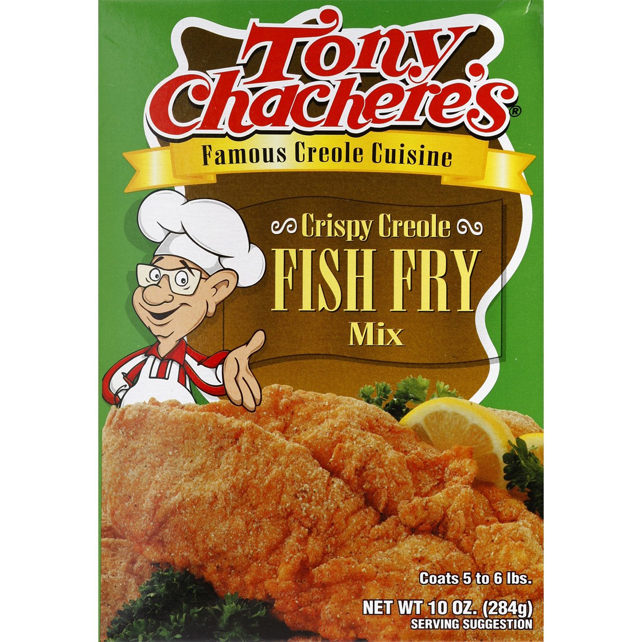 Tony Chachere's Crispy Creole Fish Fry Mix, 10 oz | Central Market ...