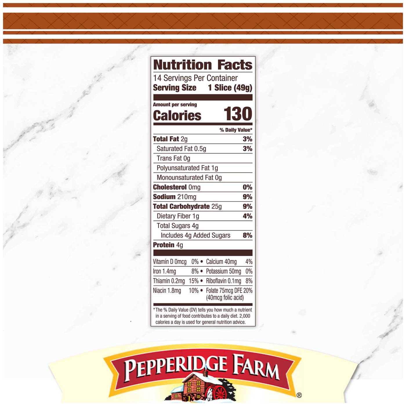 Pepperidge Farm Farmhouse Homestyle Oat Sliced Bread - Shop Sliced ...
