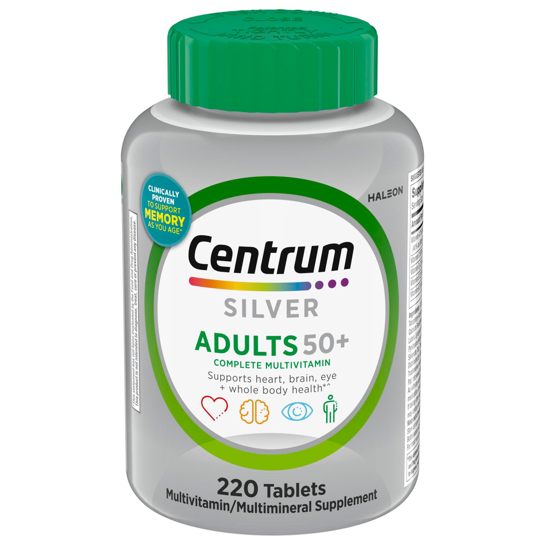 Centrum Silver Adults 50+ Multivitamin Tablets - Shop Multivitamins at ...