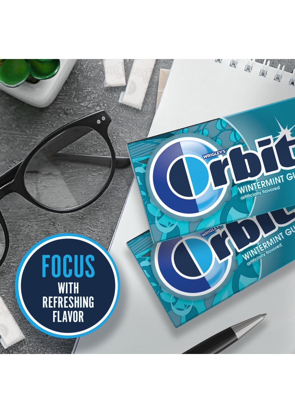 Orbit Sugarfree Chewing Gum - Wintermint, 3 Pk - Shop Gum & mints at H-E-B