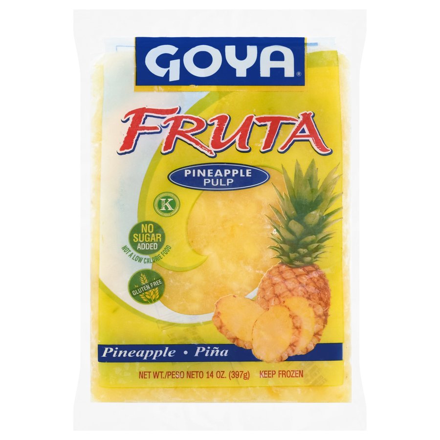 Goya Frozen Pineapple Pulp - Shop Tropical & specialty at H-E-B