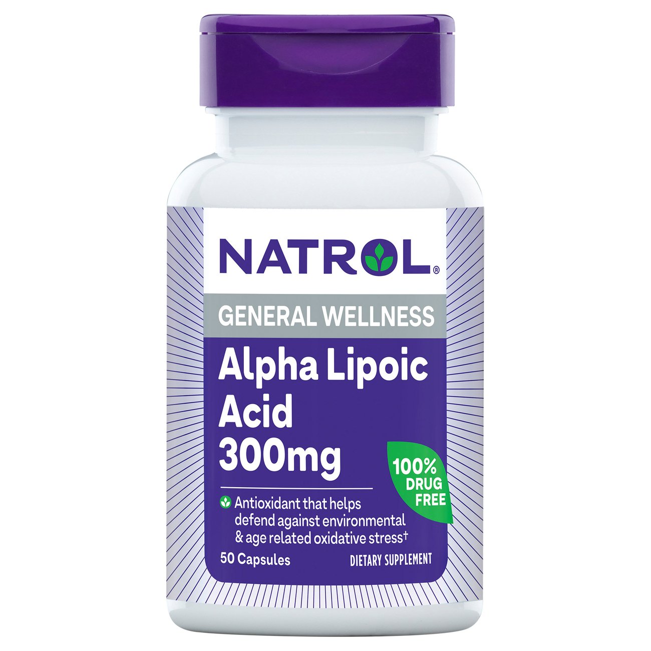NATROL Alpha Lipoic Acid Capsules - 300 mg - Shop Antioxidants at H-E-B