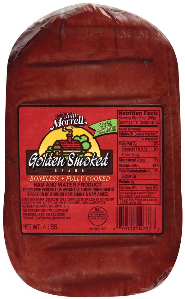 John Morrell Golden Smoked Ham - Shop Meat at H-E-B