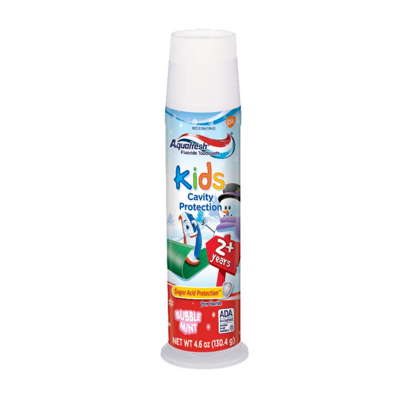 Aquafresh Kids Cavity & Sugar Acid Protection Fluoride Toothpaste ...