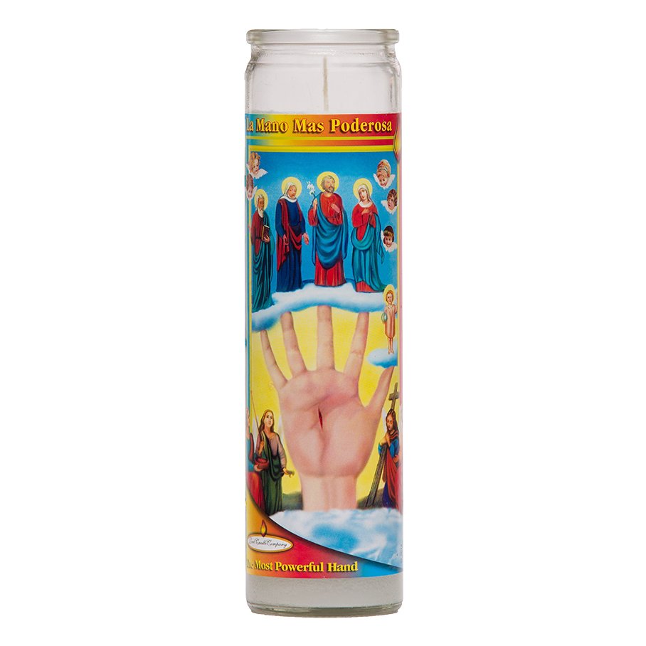 Brilux La Mano Mas Poderosa Religious Candle - Shop Candles at H-E-B