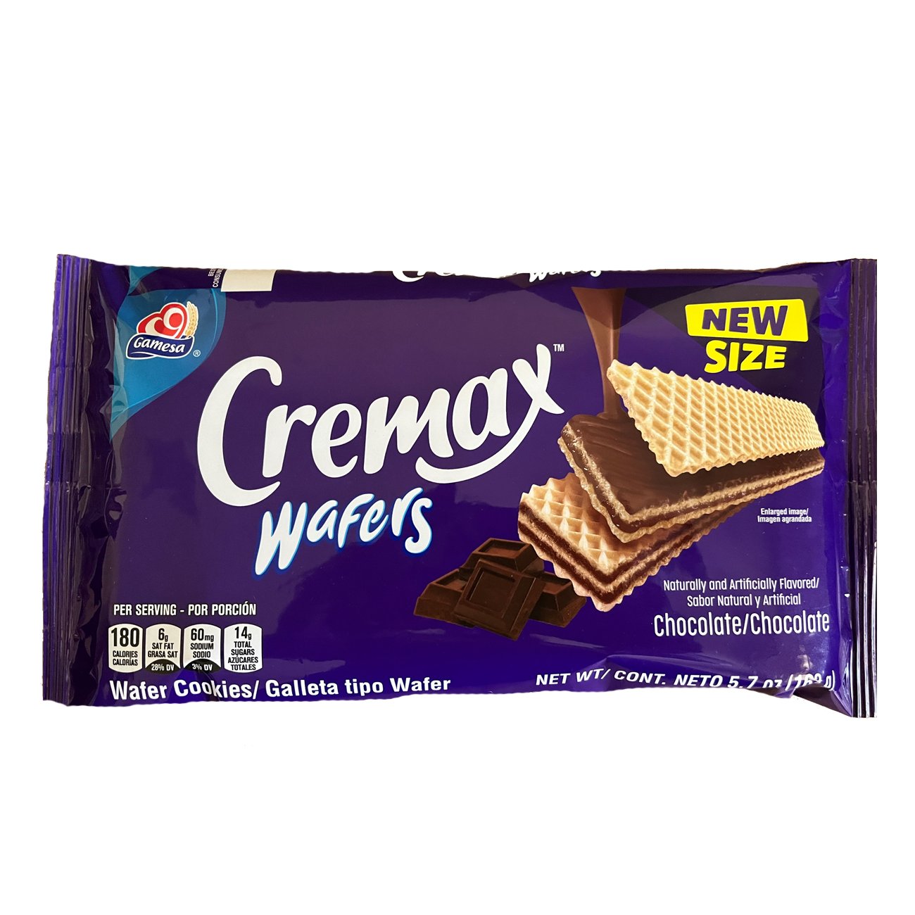 Gamesa Cremax Sugar Wafers - Chocolate - Shop Cookies at H-E-B