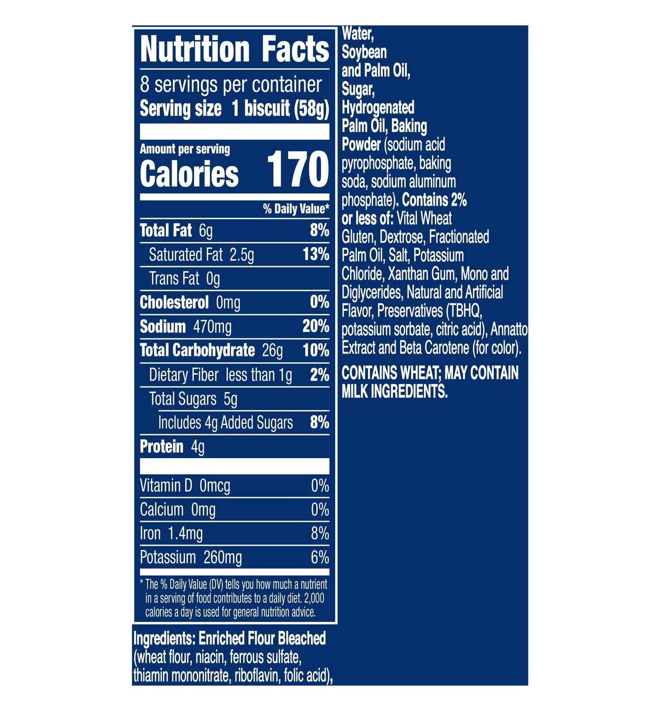 Pillsbury Grands! Butter Tastin' Flaky Layers Biscuits - Shop Biscuit ...