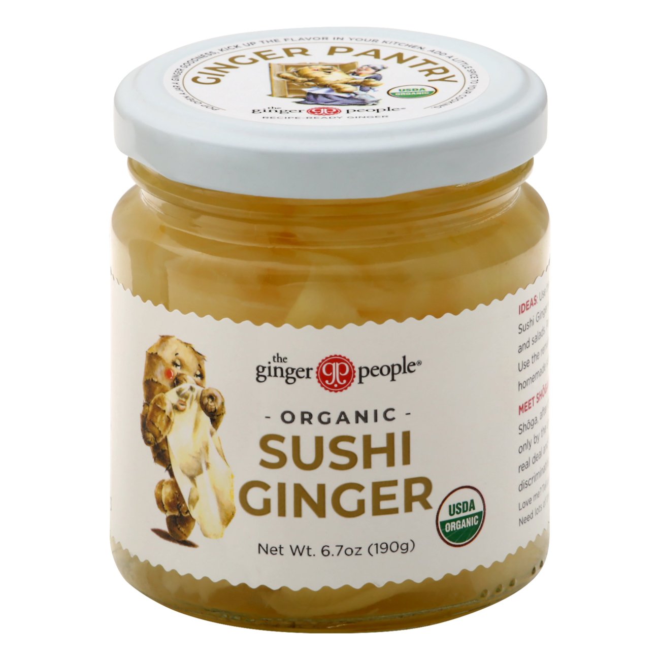 The Ginger People Pickled Sushi Ginger, 6.7 oz | Central Market ...