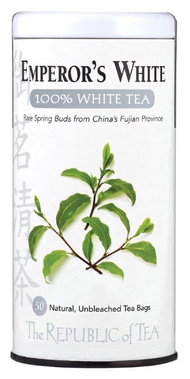 The Republic of Tea Emperor's 100% White Tea Bags - Shop Tea at H-E-B