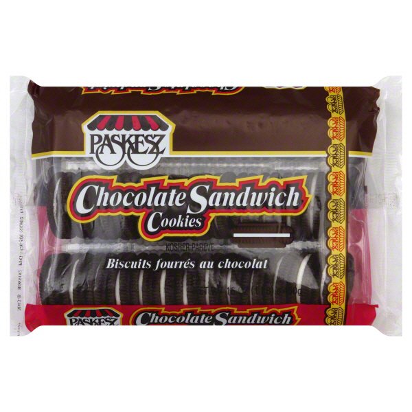 Paskesz Chocolate Sandwich Cookies - Shop Snacks & Candy at H-E-B