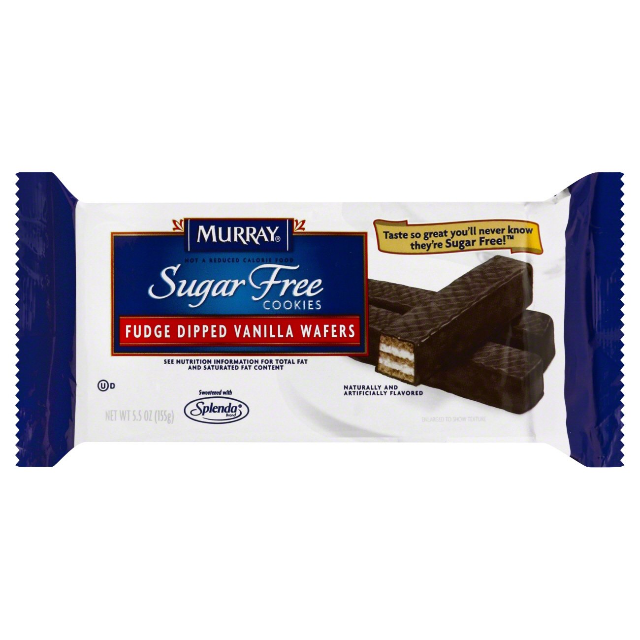 Murray Sugar Free Fudge Dipped Vanilla Wafers - Shop Cookies at H-E-B