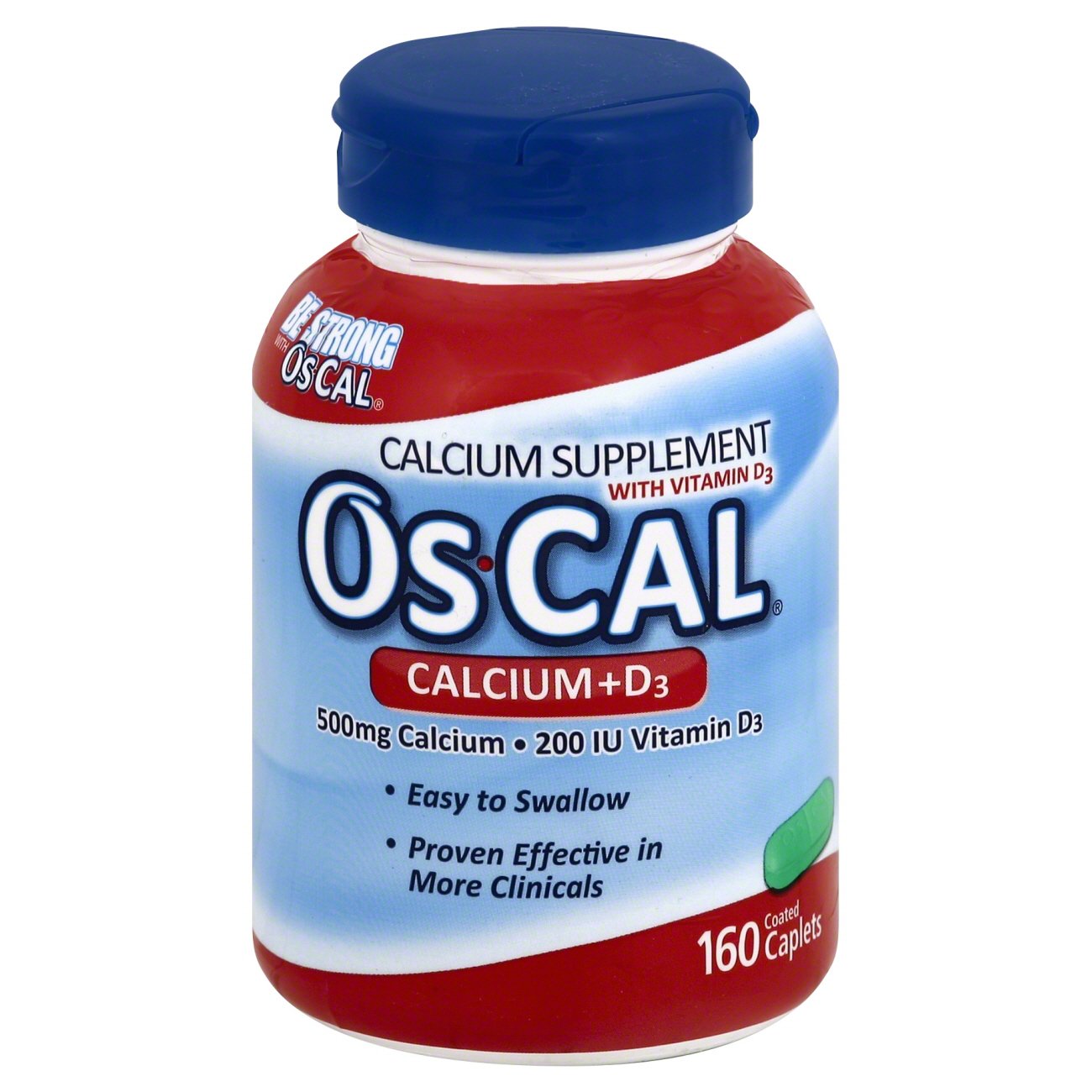 Os Cal Calcium + D3 Coated Caplets - Shop Minerals at H-E-B