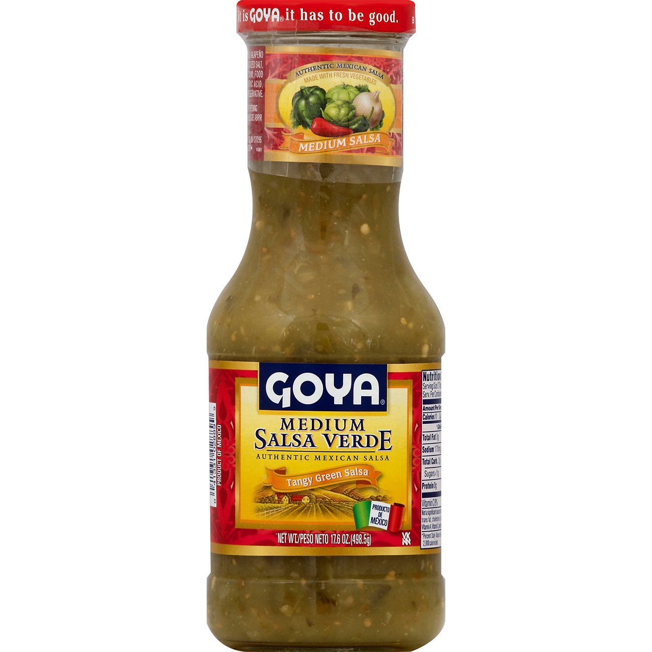 Goya Medium Verde Salsa - Shop Salsa & Dip at H-E-B