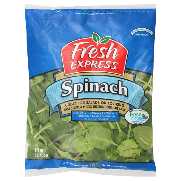 Fresh Express Spinach - Shop Vegetables at H-E-B