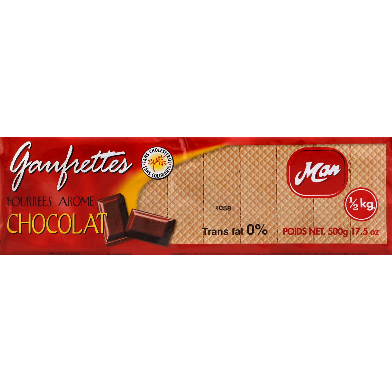 Man Kosher Chocolate Wafers - Shop Cookies at H-E-B
