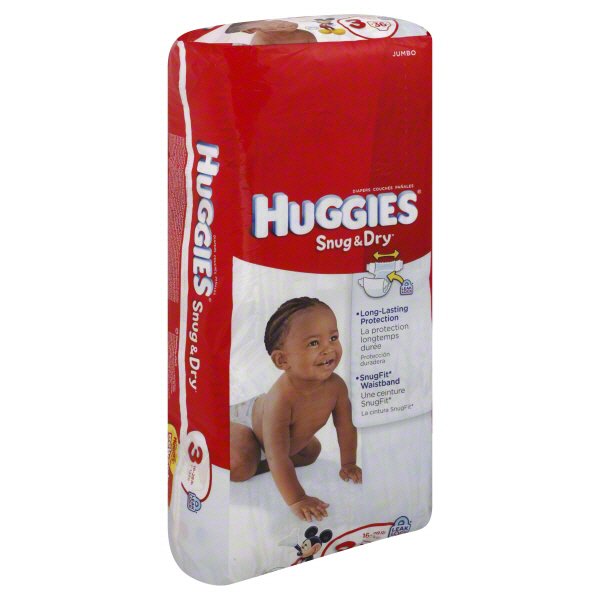 Huggies Snug Dry Disney Mickey Mouse Jumbo Diapers Size