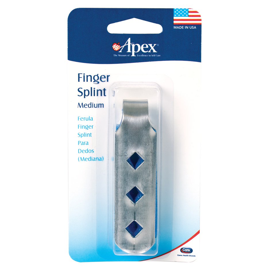 Apex Finger Splint Medium - Shop Sleeves & Braces at H-E-B