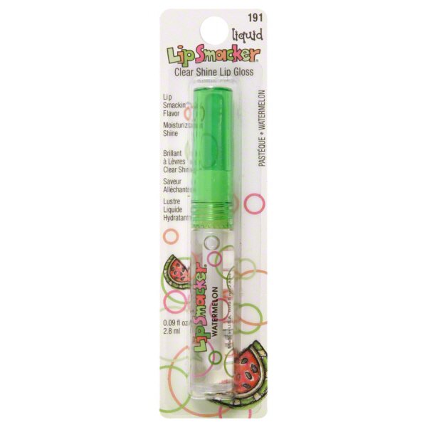 Lip Smacker Watermelon Clear Shine Lip Gloss - Shop Lip gloss at H-E-B