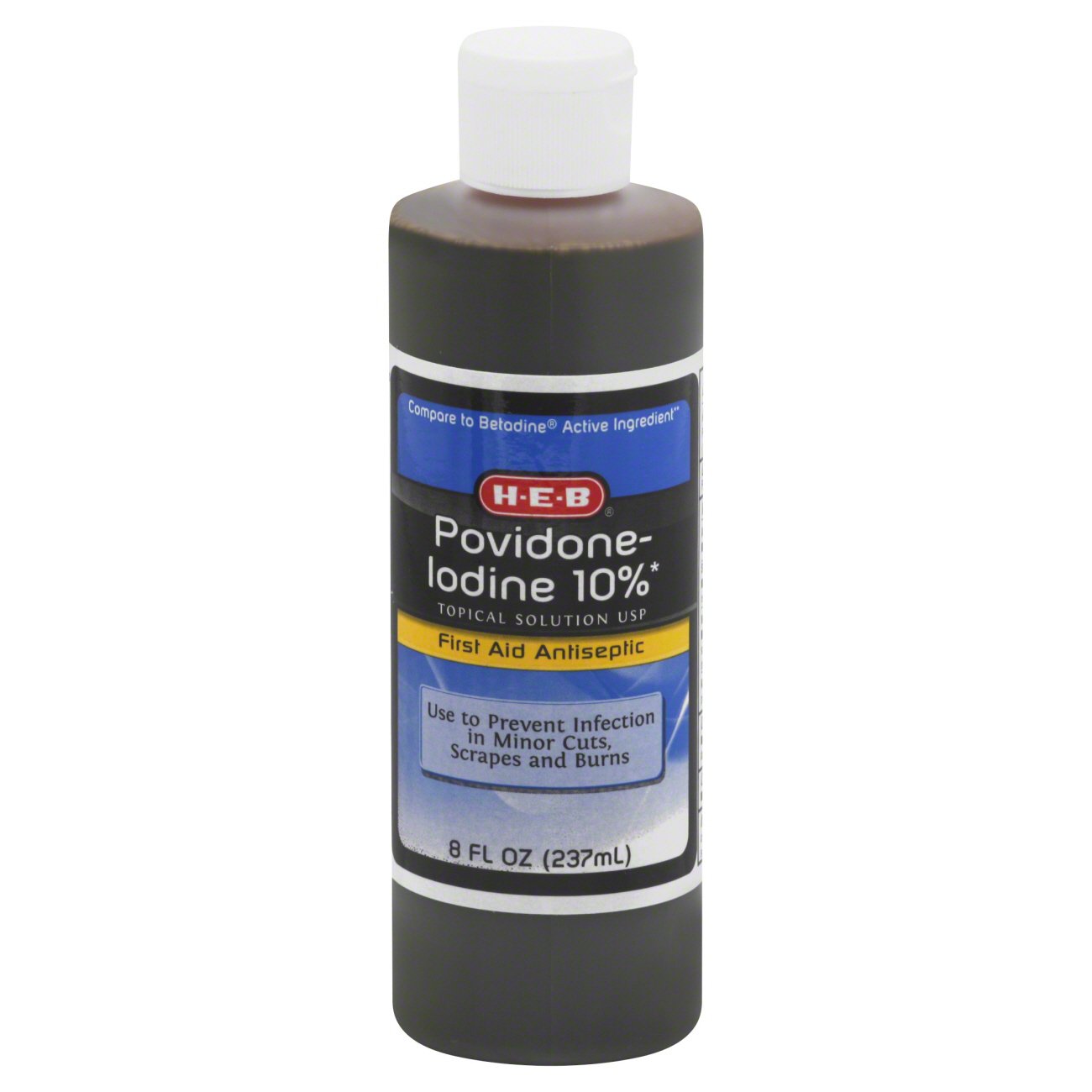 H E B 10 Povidone Iodine Shop Antiseptics antibiotics at H E B