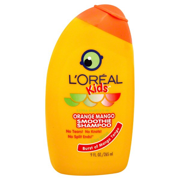 L'Oréal Paris Kids Orange Mango Extra Gentle 2-in-1 Smoothie Shampoo ...