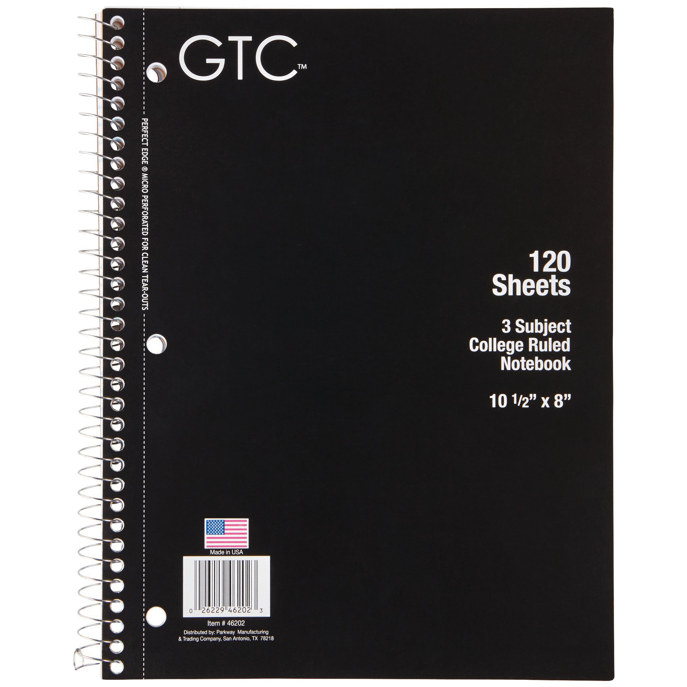 GTC 3 Subject College Ruled Spiral Notebook, Assorted Colors - Shop ... GTC 3 Subject College Ruled Spiral Notebook, Assorted Colors - Shop ...