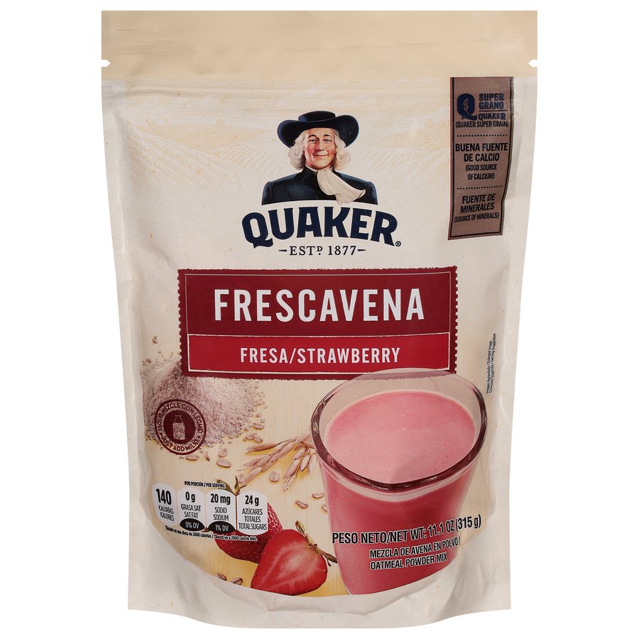 Quaker FrescAvena Strawberry Oat Beverage Mix - Shop Shakes & Smoothies ...