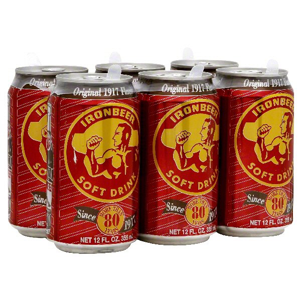 Ironbeer Original Flavor Soft Drink 12 oz Cans - Shop Soda at H-E-B