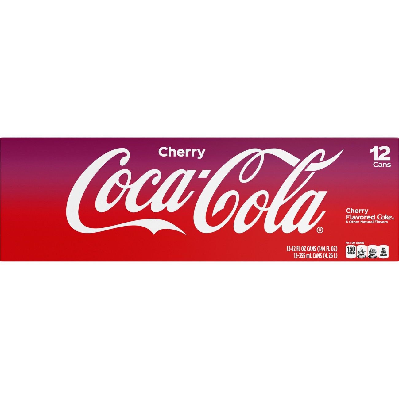 Coca-Cola Cherry Coke 12 oz Cans - Shop Soda at H-E-B
