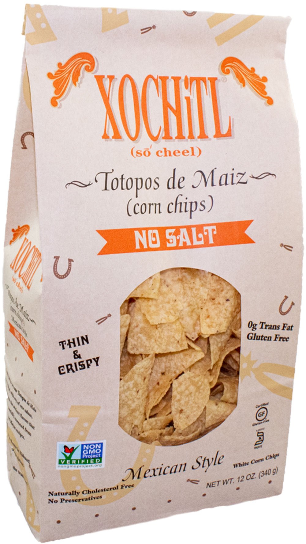 Xochitl Unsalted Corn Chips - Shop Snacks & Candy at H-E-B