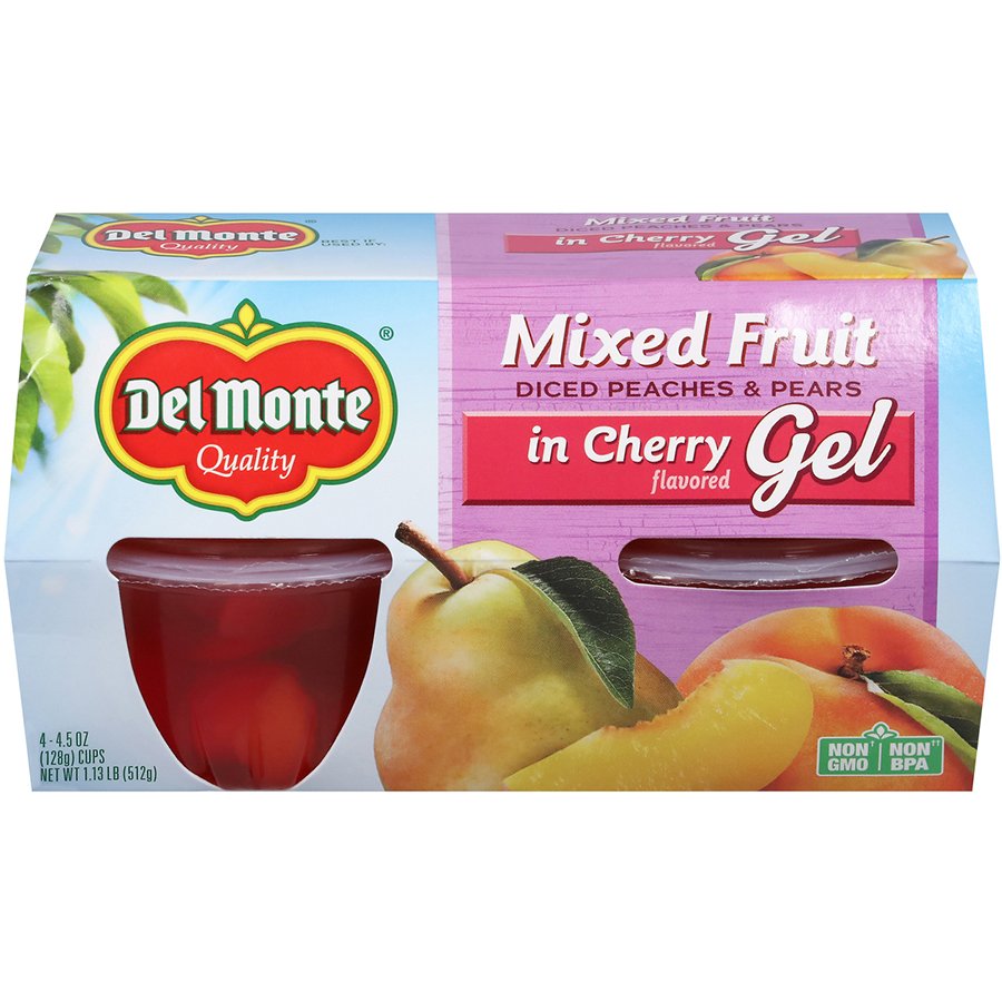 Del Monte Fruit & Gel Mixed Fruit in Cherry Gel - Shop Mixed fruit at H-E-B