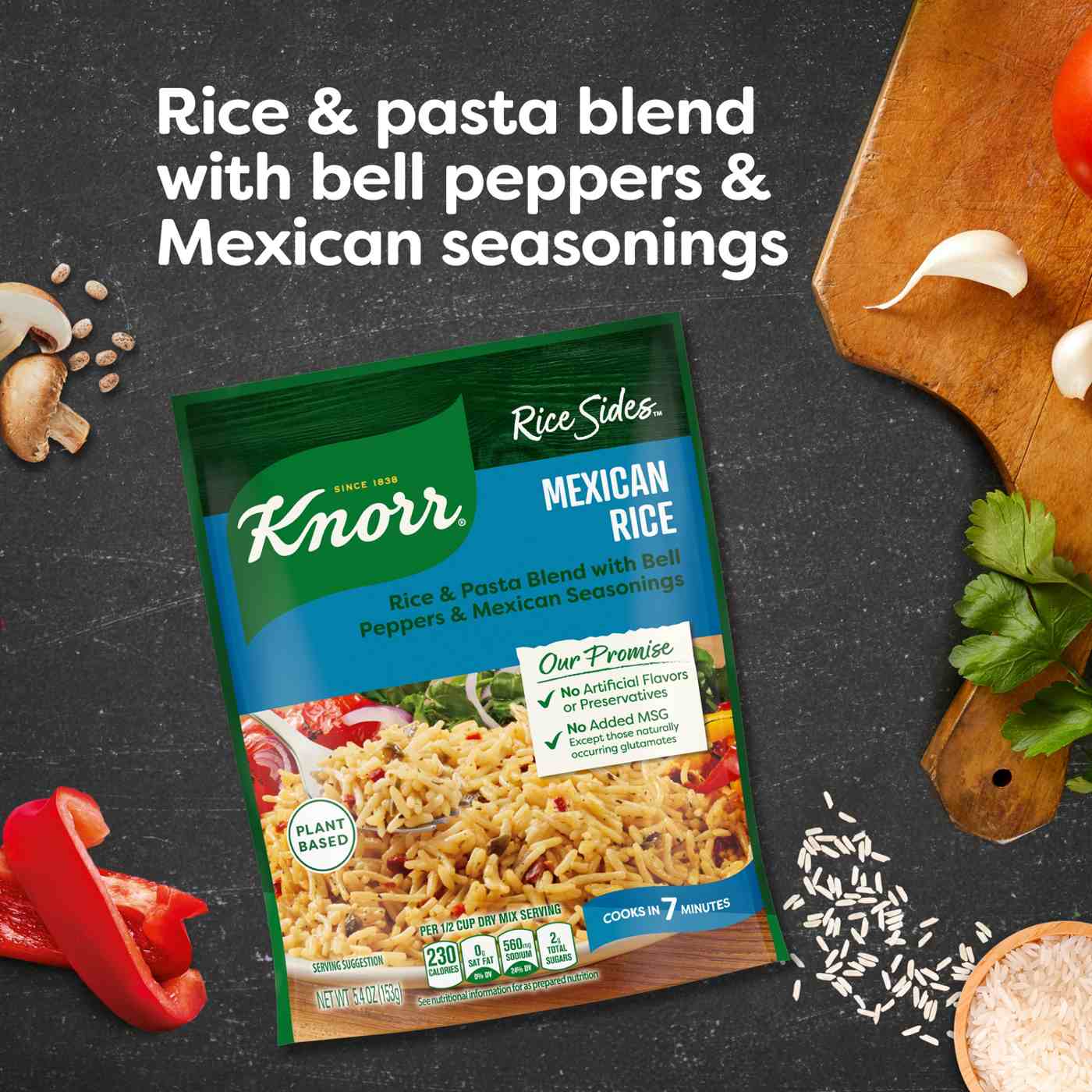 Knorr Rice Sides Mexican Rice - Shop Rice & grains at H-E-B
