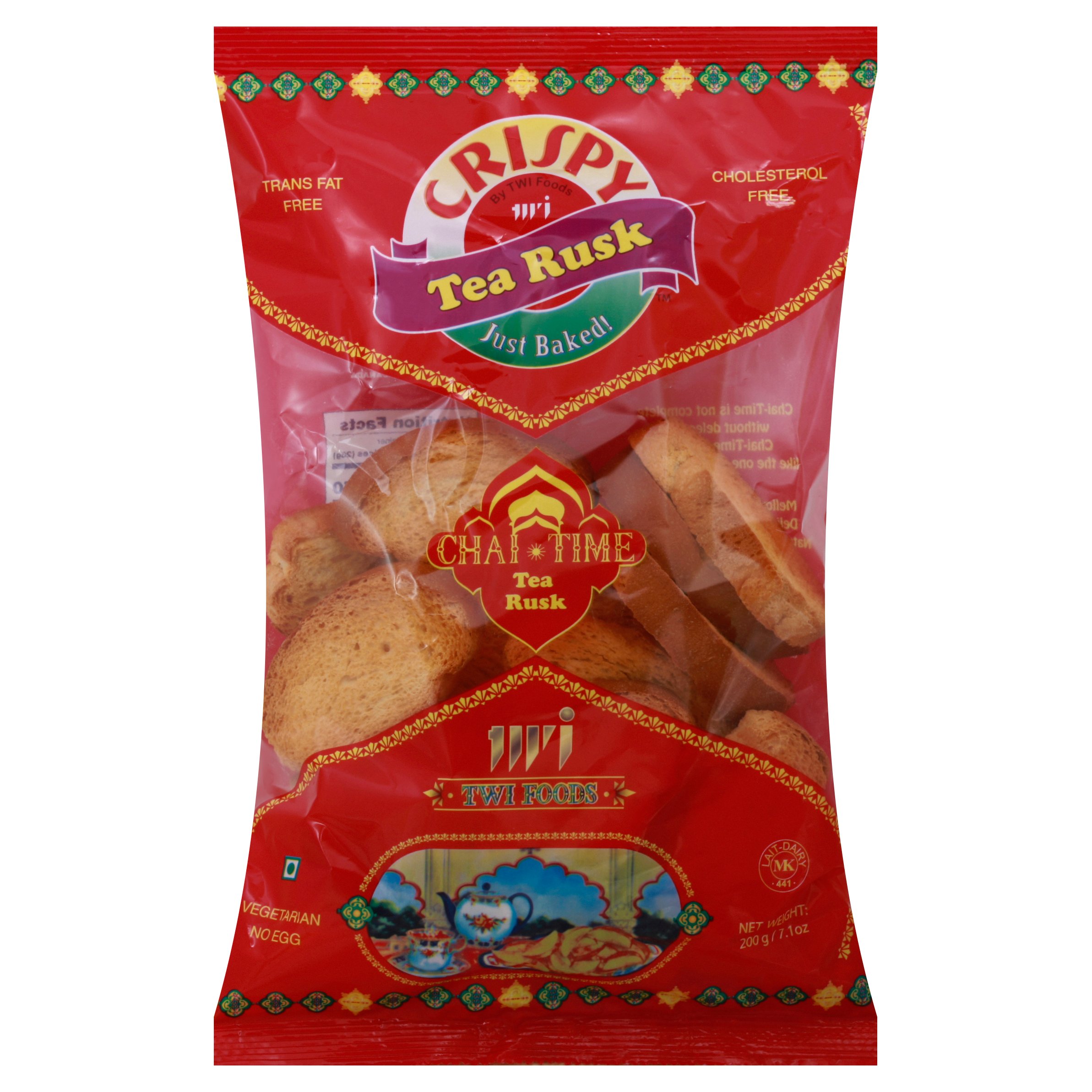 TWI Foods Chai Time Crispy Tea Rusk Biscuits - Shop Cookies at H-E-B