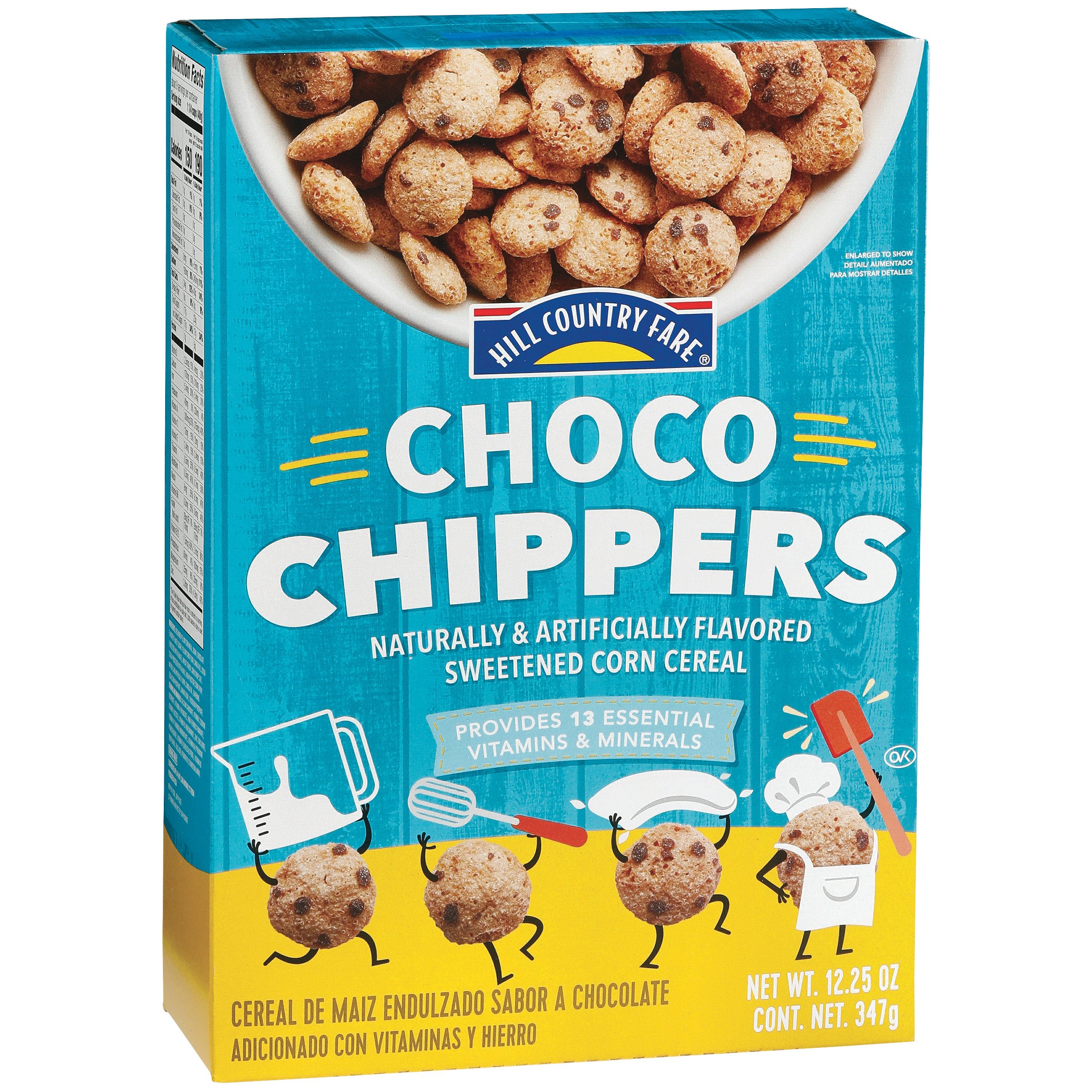 Hill Country Fare Choco Chippers Cereal - Shop Cereal at H-E-B
