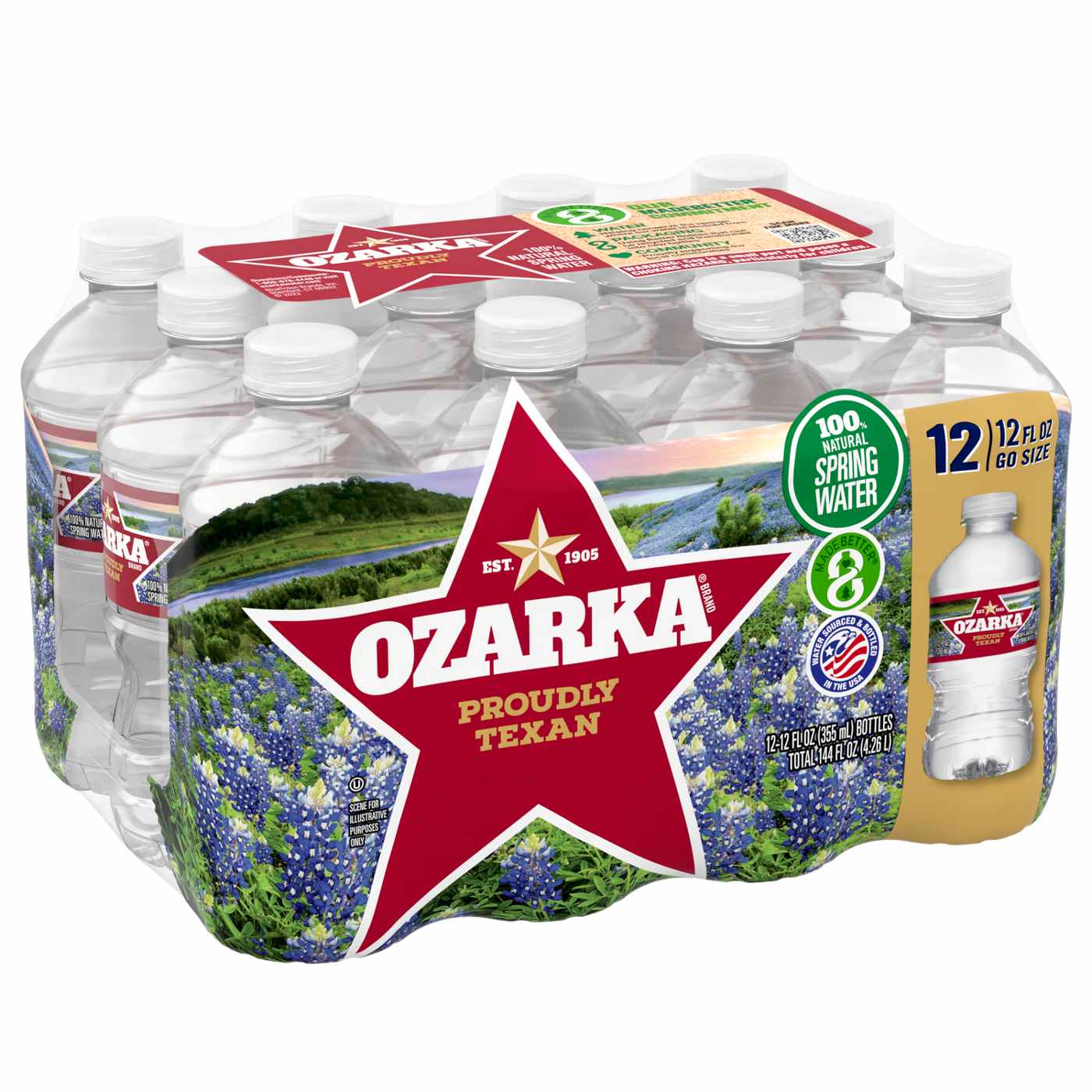 Ozarka 100% Natural Spring Water - Shop Water at H-E-B