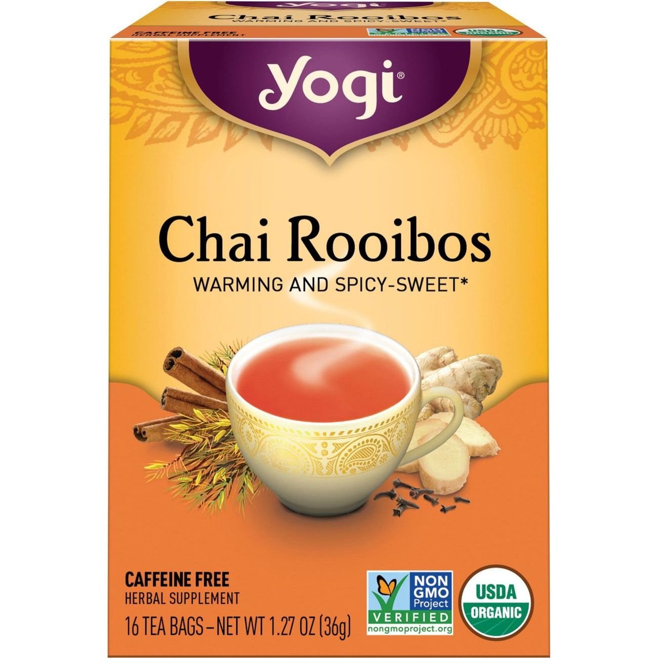 Yogi Chai Rooibos Tea - Shop Tea at H-E-B