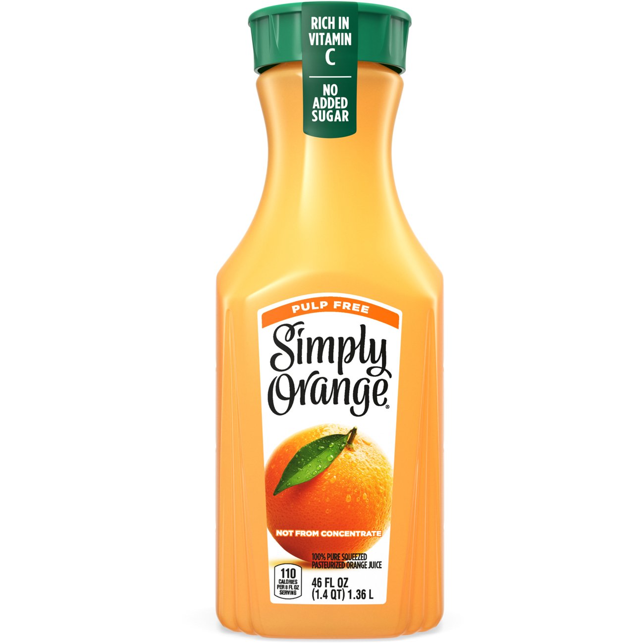 Simply Orange Pulp Free 100 Pure Squeezed Orange Juice Shop Juice At