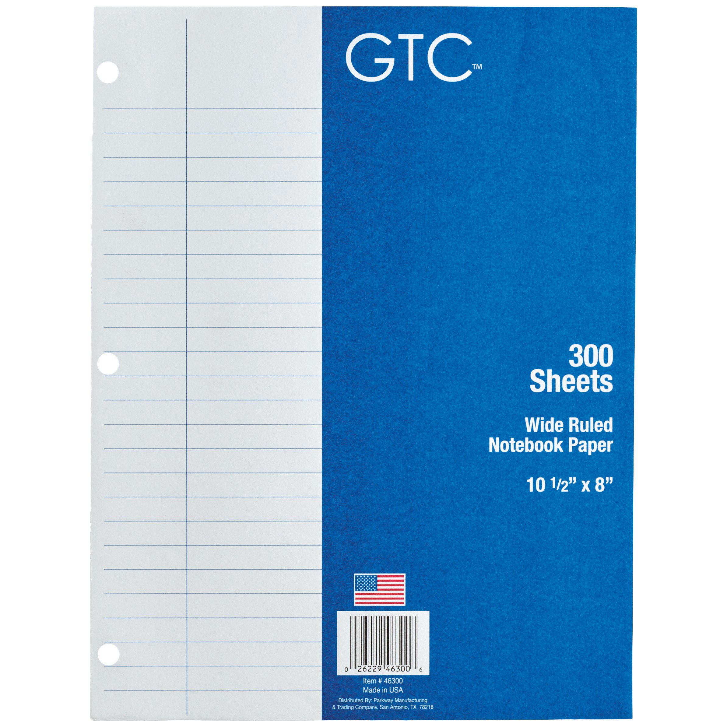 GTC Wide Ruled Notebook Filler Paper - Shop Notebook Paper at H-E-B