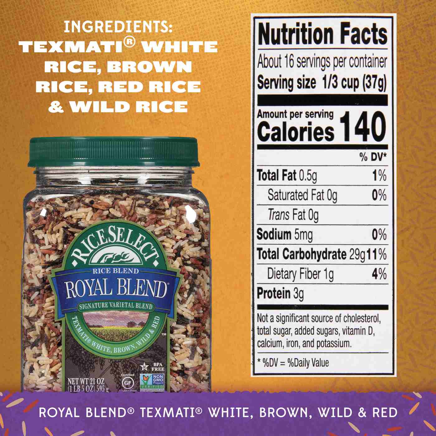 RiceSelect Royal Blend Rice Blend - Shop Rice & grains at H-E-B