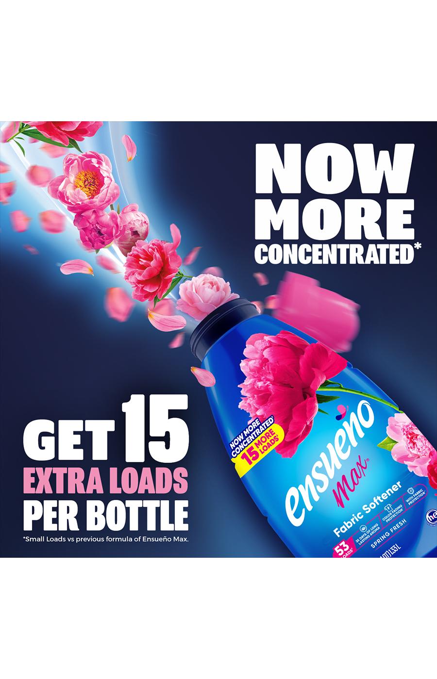 Ensueno Max Liquid Fabric Softener, 44 Loads - Spring Fresh - Shop ...