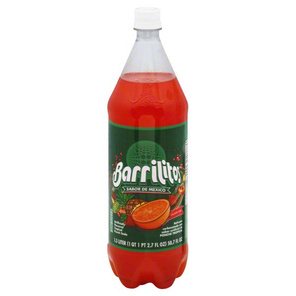 Barrilitos Tropical Punch Soda - Shop Soda at H-E-B