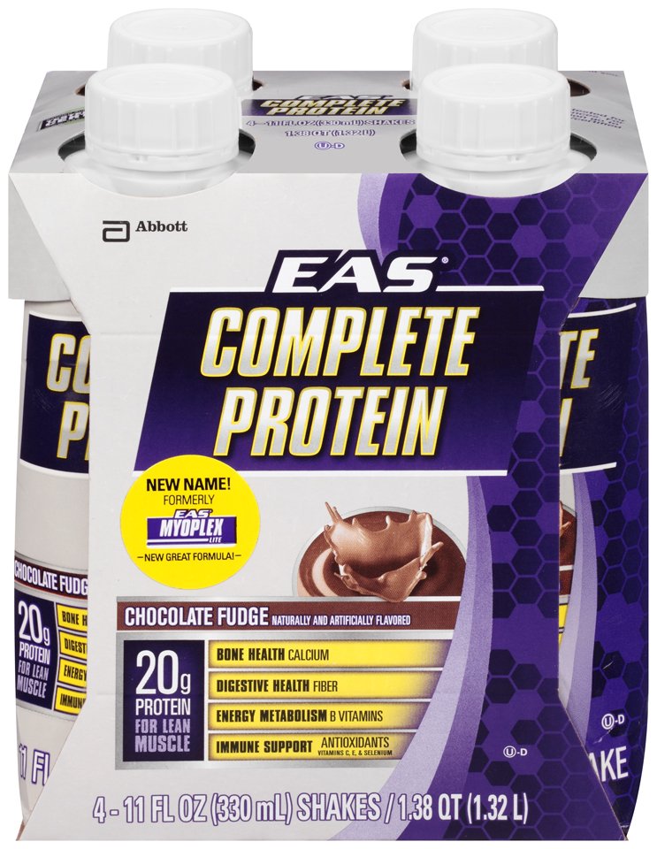 EAS Complete Protein Ready-To-Drink, Chocolate Fudge - Shop Diet ...