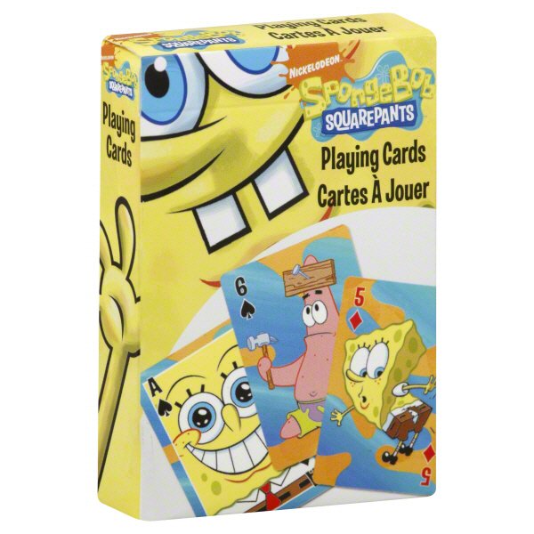 Bicycle Nickelodeon SpongeBob Squarepants Playing Cards - Shop Games at ...