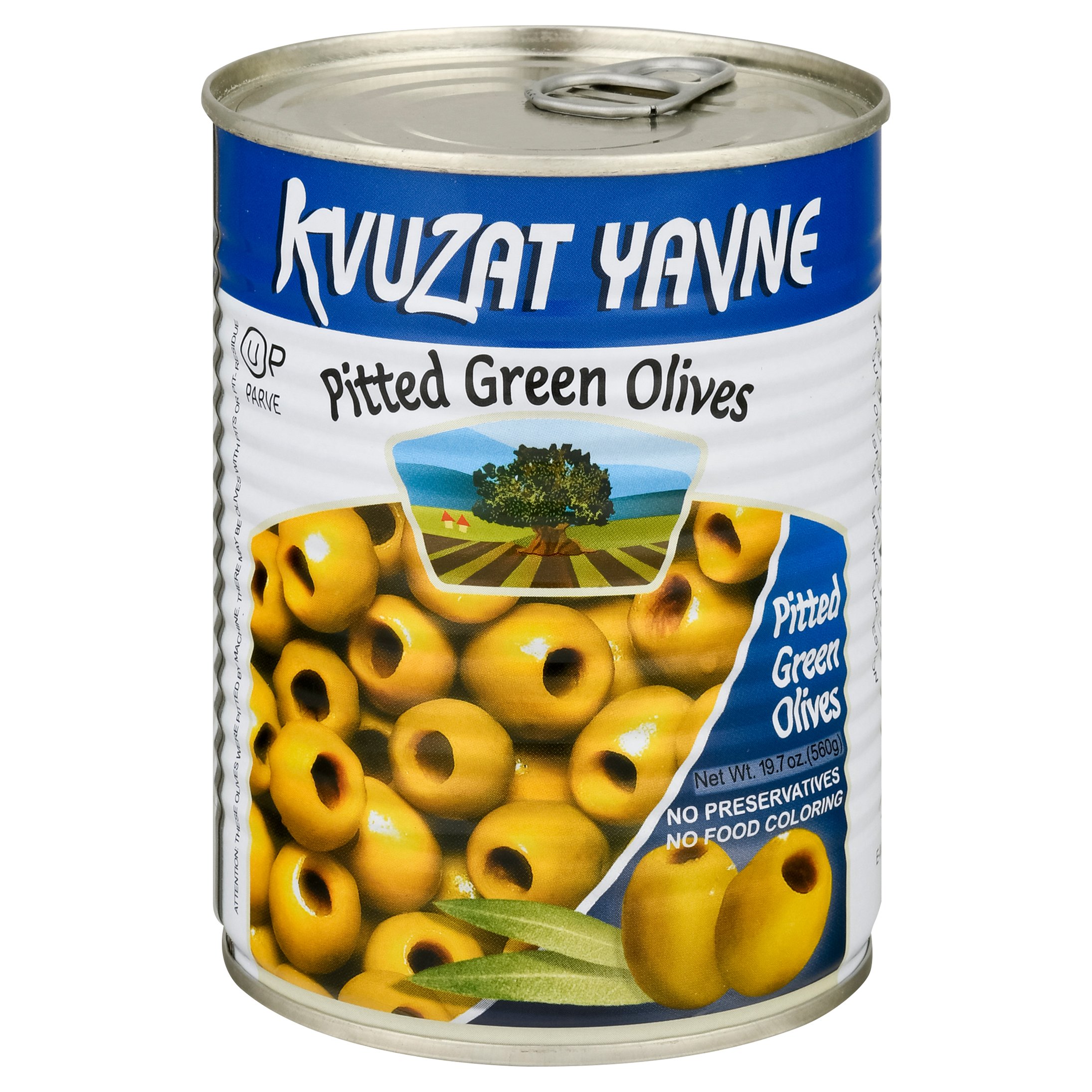 Kvuzat Yavne Kosher Pitted Green Olives - Shop Olives at H-E-B